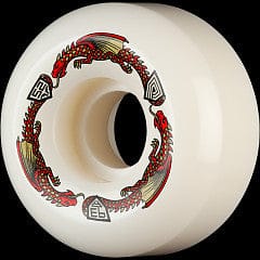Powell Peralta Red Dragon Formula Symmetrical Shape Wheels V5 52mm - 9 ...