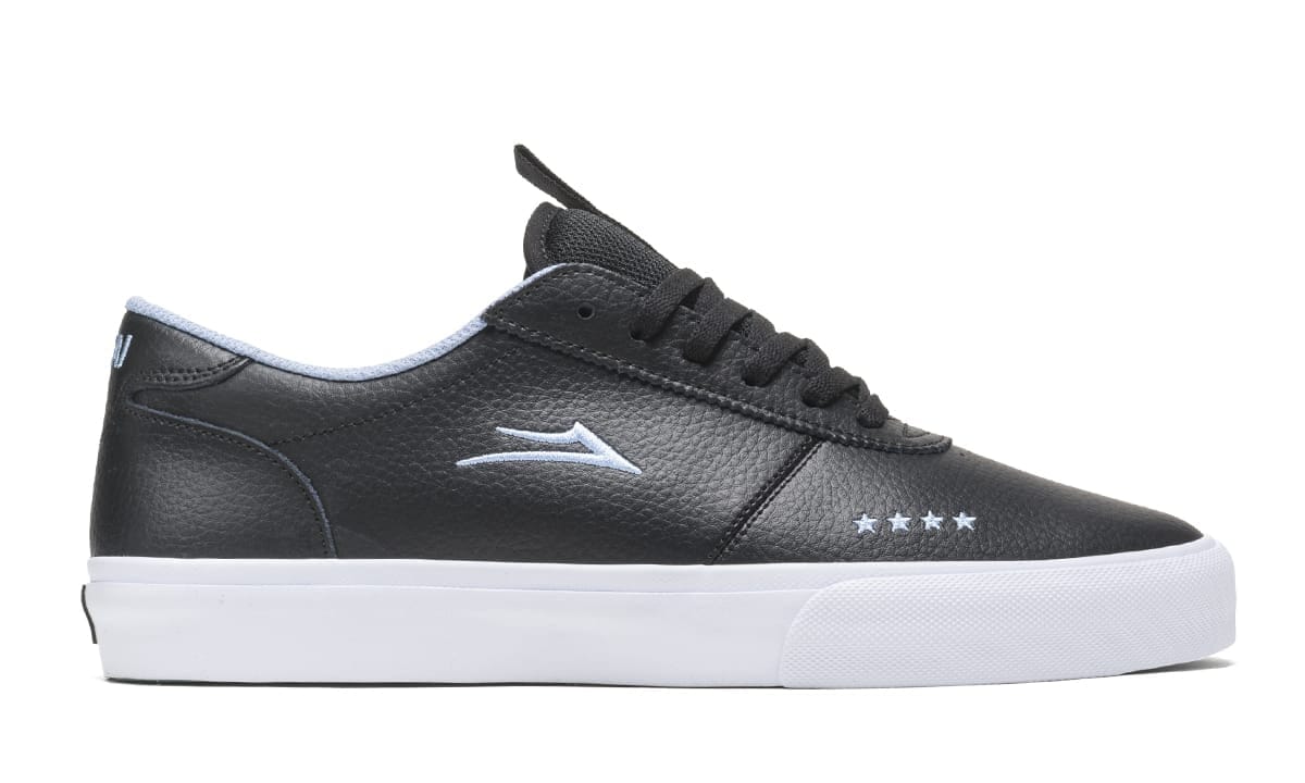 Lakai Manchester - (Fourstar) Black Pebble Leather – Holistic Skateshop